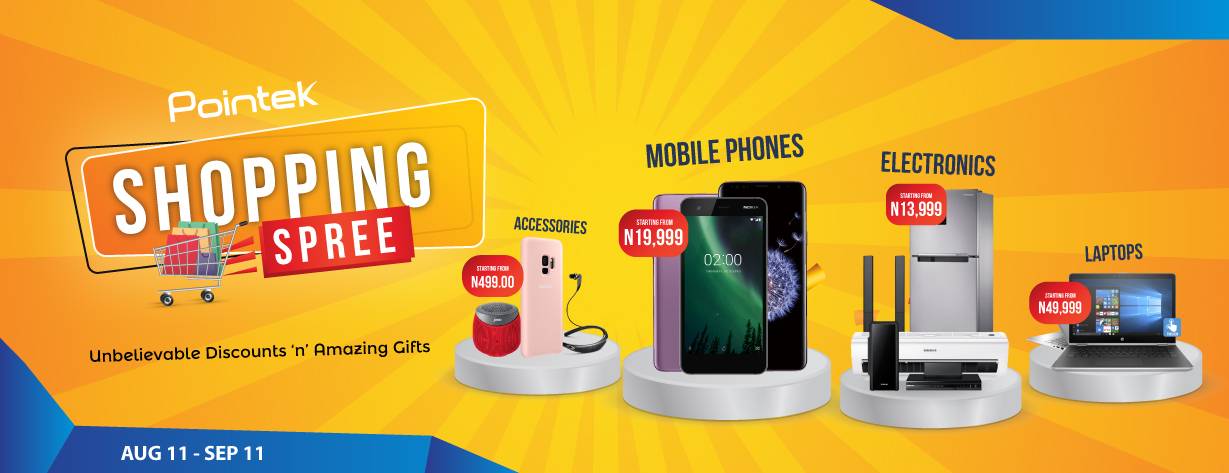 Enjoy Up To 50% Discount On The Pointek Shopping Spree - Pointek ...